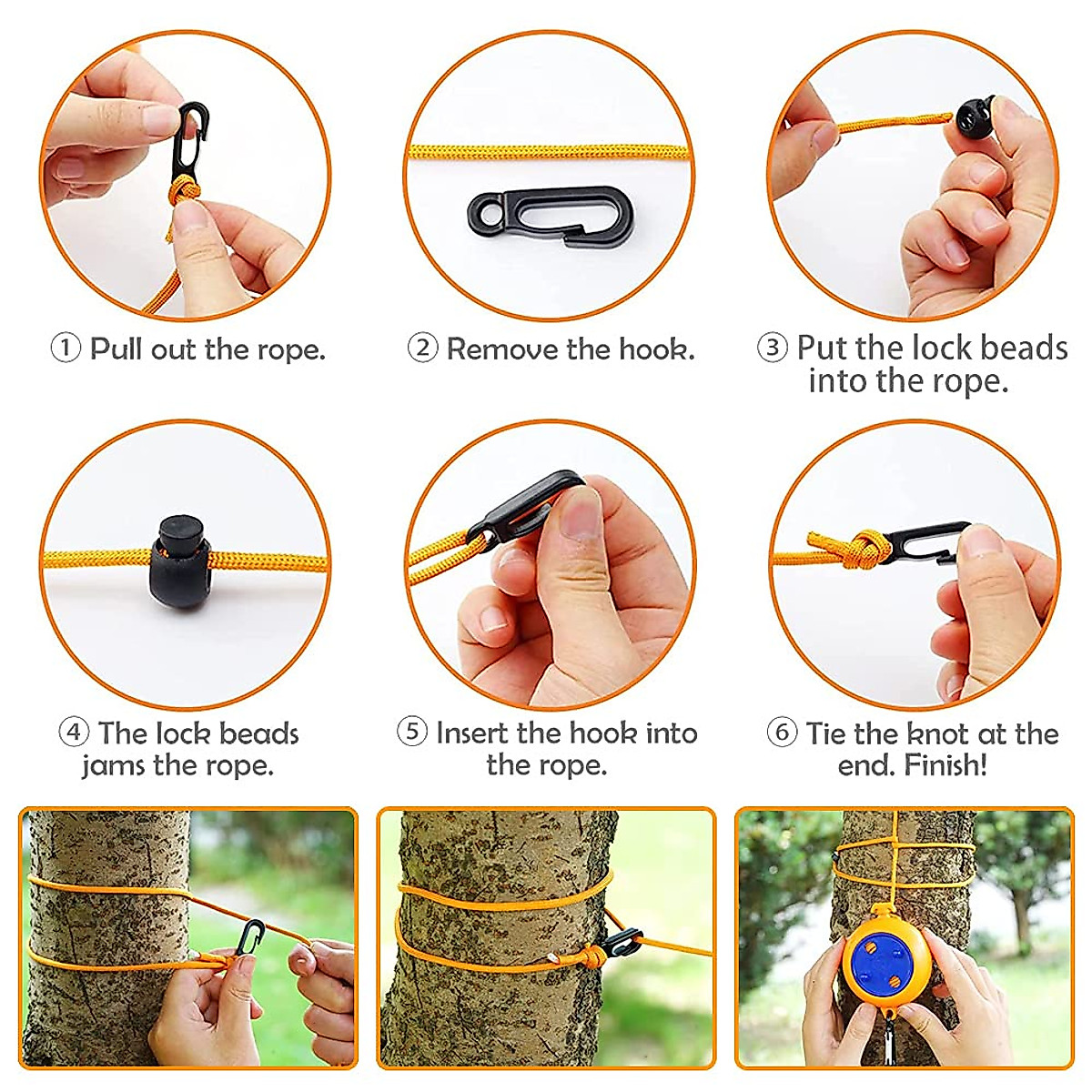 Portable Travel Clothesline, 26-Foot Retractable Clothesline with 10 Stoppers and 20 clothespins, Adjustable Indoor/Outdoor Laundry Line for Hotel, Cruise, Backyard