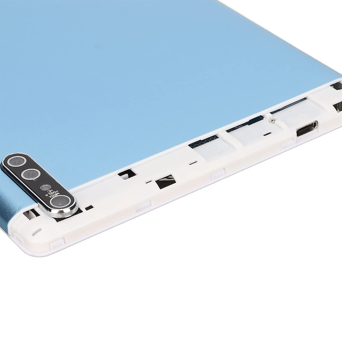 8 Inch Tablet Dual SIM Dual Standby, 4GB RAM 64GB ROM, 1920x1080 HD Display, Dual Camera, 8000mAh Battery, 6.0 Tablet for Kids (Blue)