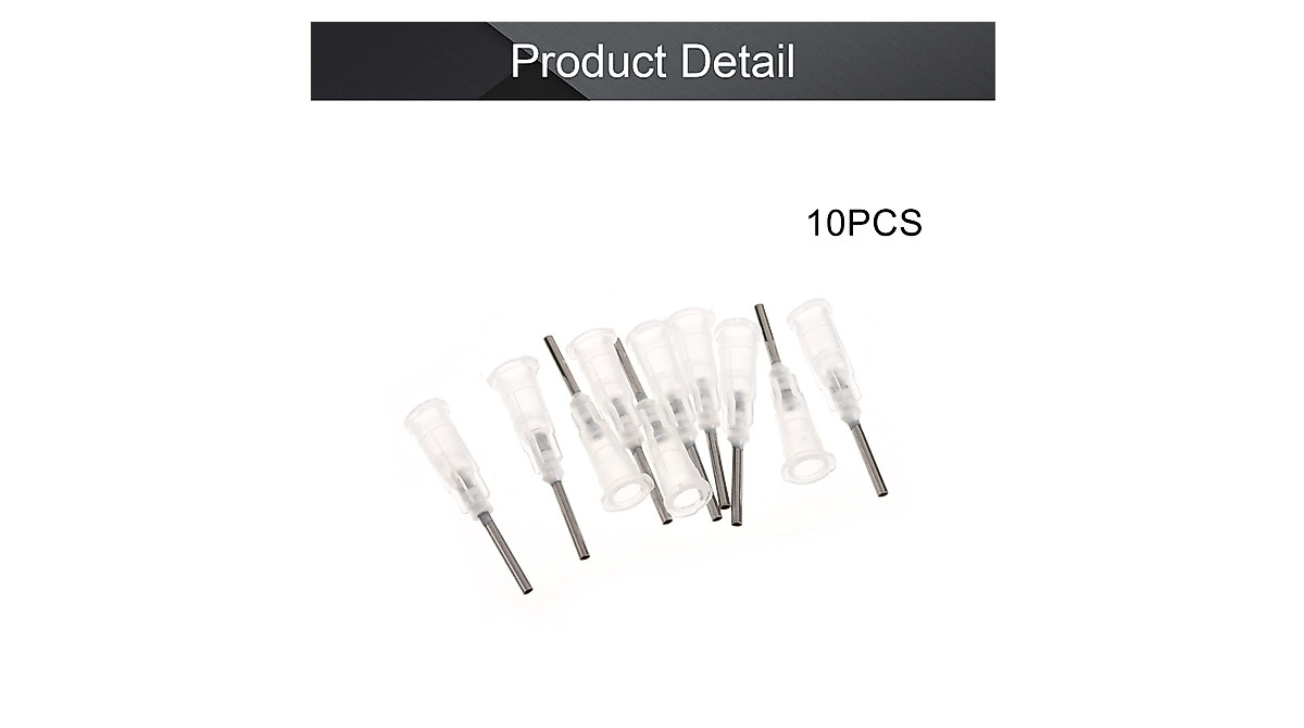 Utoolmart 17G Blunt Tip Syringe Needles - 10pcs Set