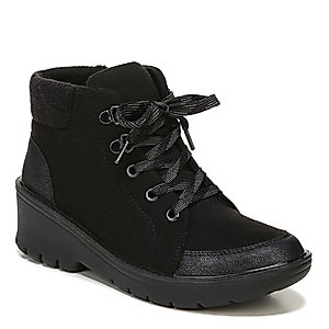 BZees Womens Brooklyn Ankle Boot, Black, 8 US