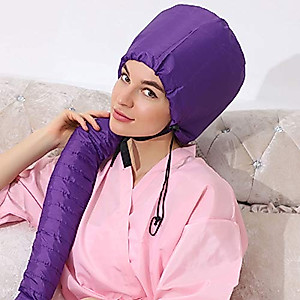 Bonnet Hair Dryer Hood Hair Dryer Bonnet Attachment Cap for DIY Hair Deep Conditioning Treatment Hair Care