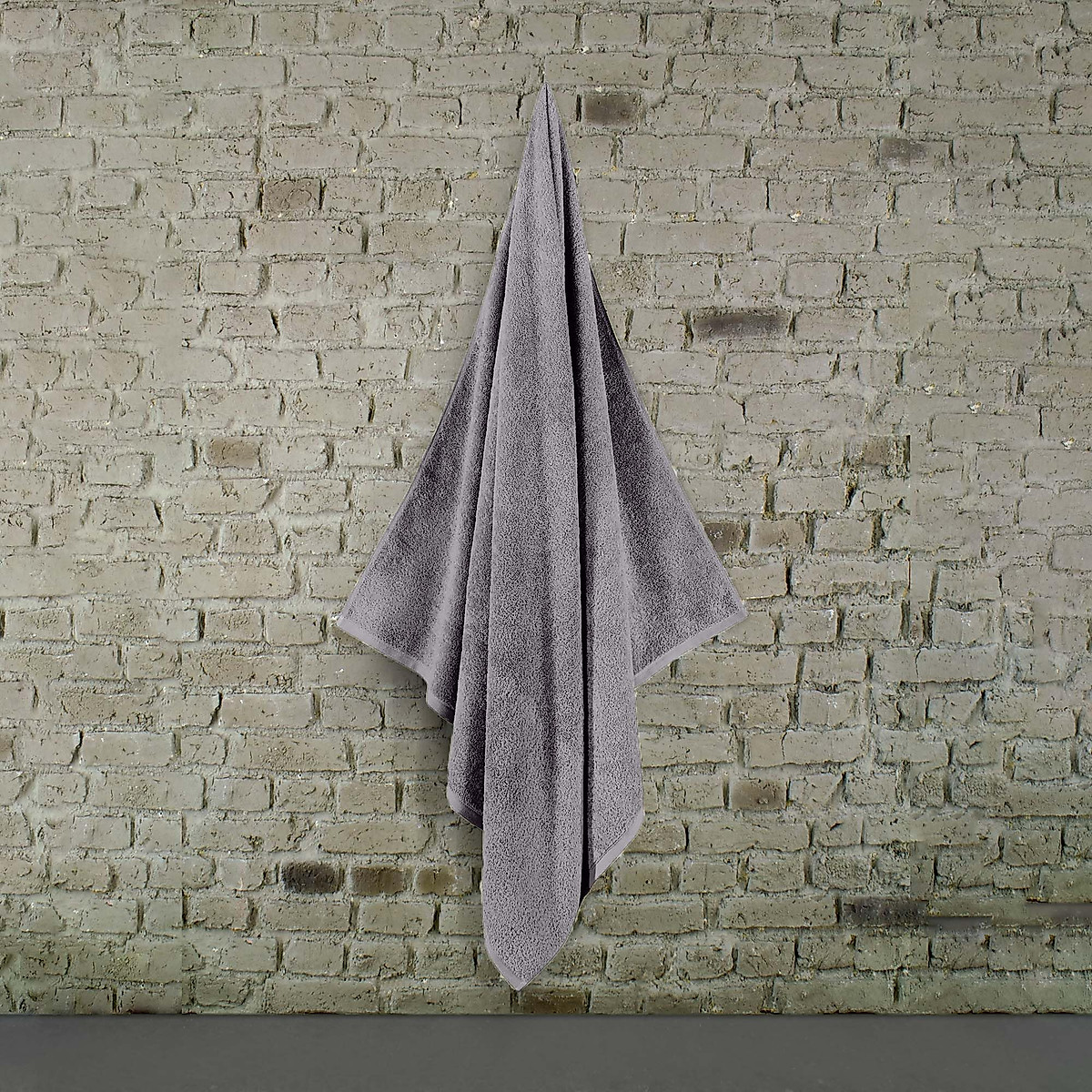 SALBAKOS - Turkish Bath Sheet - Luxury & Quick Dry Bath Sheet Made with 100% Turkish Cotton, Absorbent & Ultra Comfy Sheets for Hotels & Spa | 40"x80" (Silver)