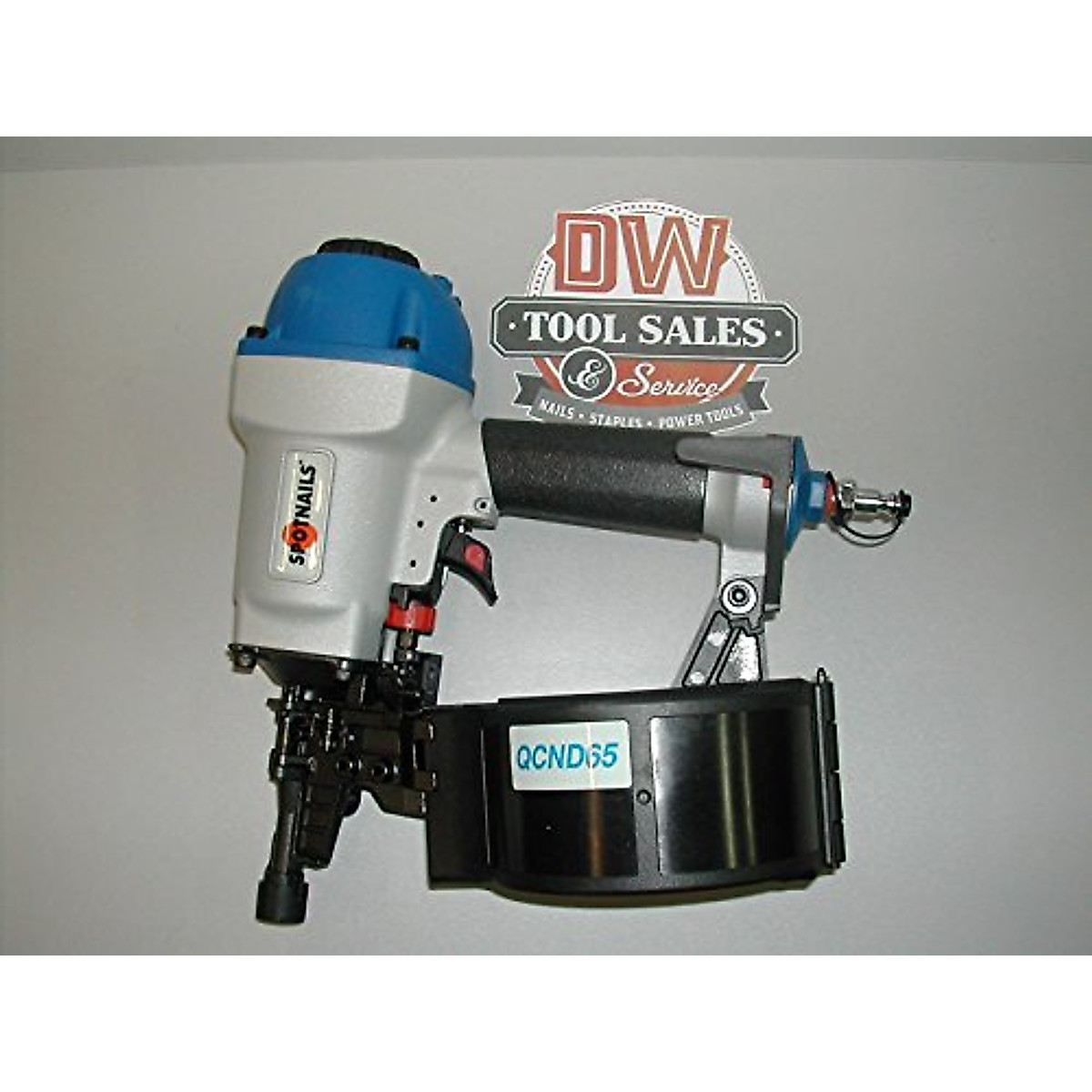 0 Zero Degree Coil Nailer for Duo Fast Plastic Coil Nails Spotnails QCND65 NEW