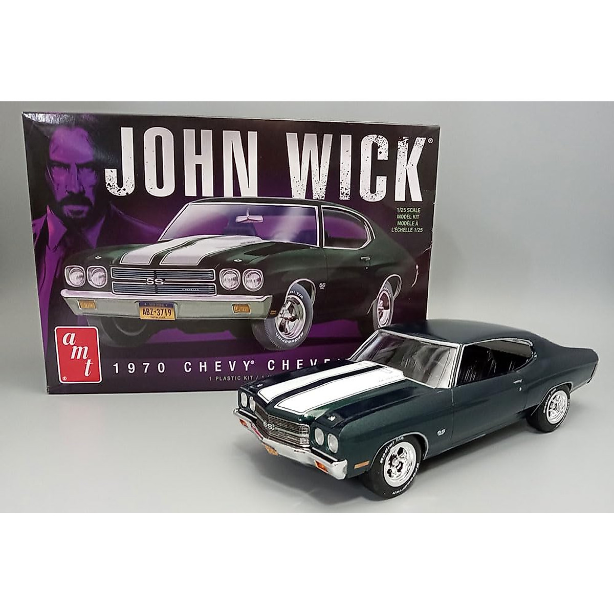 AMT 1970 Chevy Chevelle John Wick 1:25 Scale Model Kit