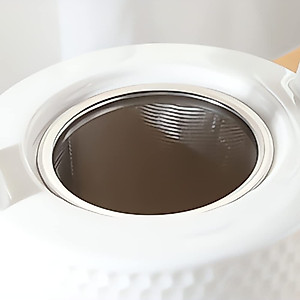 Toichi Japanese Ceramic Tea Cups 6 oz, Teacups Tea Gifts, 1 Cup (Black)