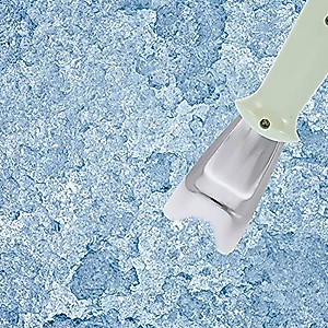 YARNOW 12 pcs Refrigerator Frost Removal Shovel Squeegee for car Automotive Tools Refrigerator for car Stainless Steel defrost Shovel Scraper for Cleaning ice Breaker Shovel Ice Scraper
