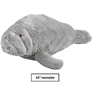 14" Manatee Plush Stuffed Animal Toy