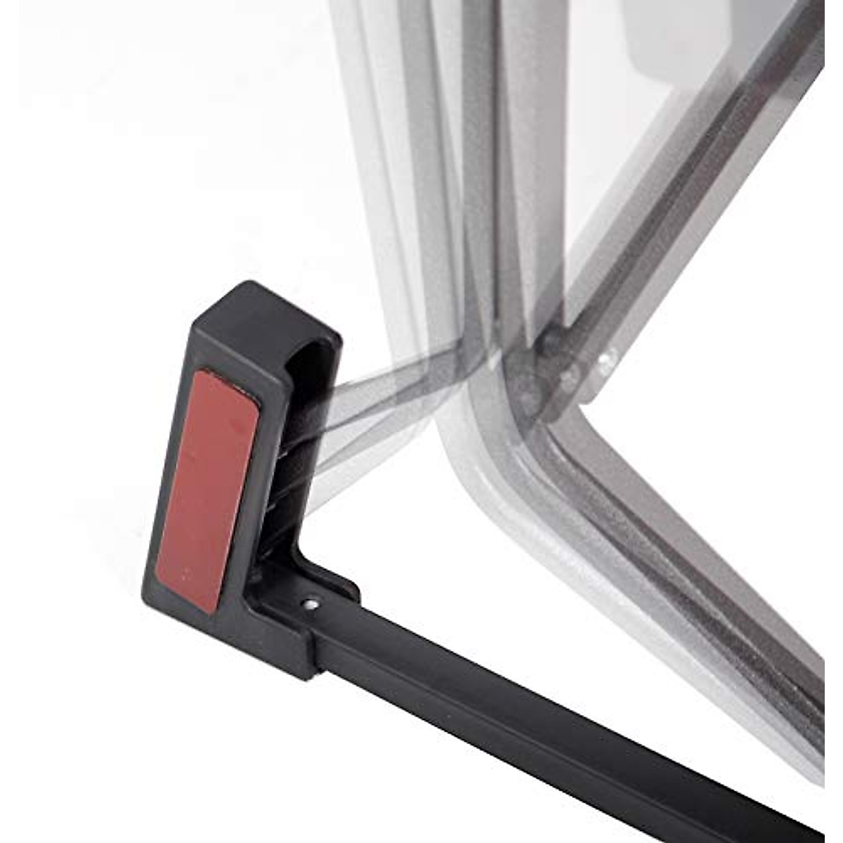 MacSports MacRocker Outdoor Foldable Rocking Chair | Portable, Collapsible, Springless Rockers with Rust-Free Anti-Tip Guards for Camping Fishing Backyard | 225 lb Weight Capacity | Red