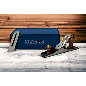 Rewan No 5 Jack Plane Set: Includes Protective Sleeve, Extra Blade, and Jack Plane - Wood Planer Kit - Top Choice for Woodworking Planer - End Plane Tool - Best Planers Woodworking - Wood Planers