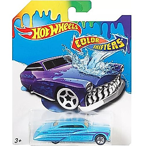 Collectible Die-Cast Hot-Wheels Color Shifters Vehicle - Purple Passion Car - Blue to Purple