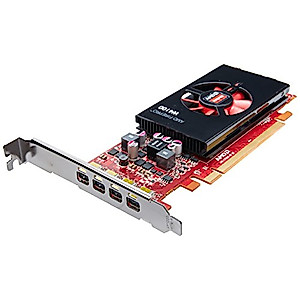 Sapphire AMD FirePro W4100 2GB GDDR5 Quad Mini DP PCI-Express Graphics Card 100-505817
