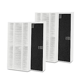 Fette Filter - Replacement Filter U Compatible with Honeywell HEPAClean U Filter HRF201B and Febreze FRF102B For HHT270, HHT290 & Febreze FHT170, FHT180, FHT190 - Pack of 2