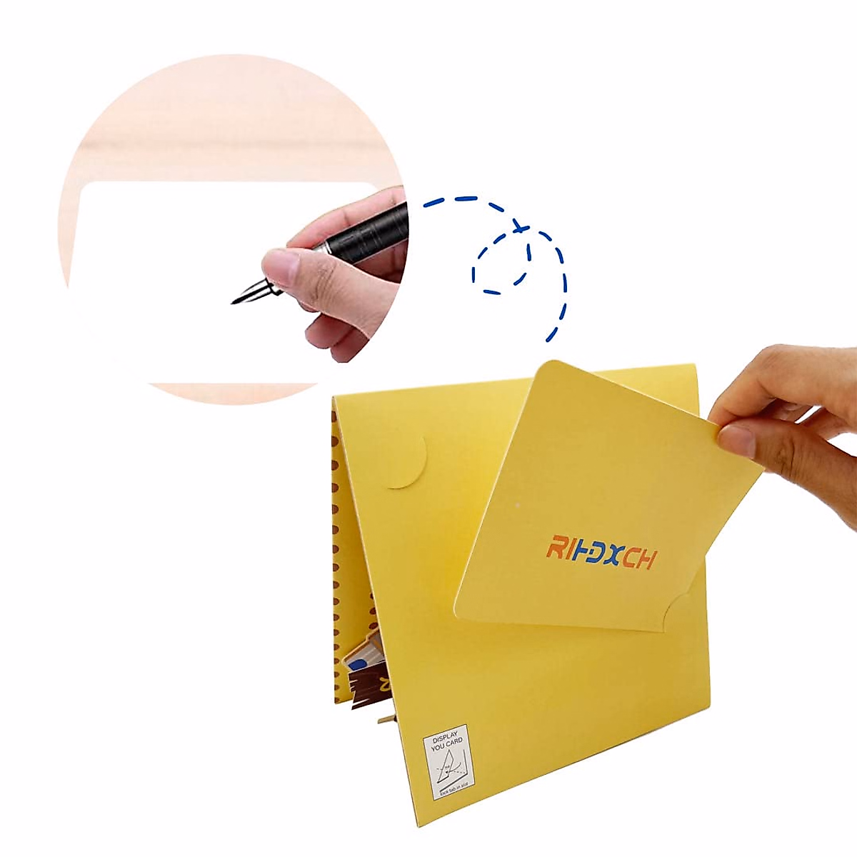 RIHDXCH Birthday Card For Men Christmas Greeting Card Thank you Gift Card For Dad.Best Dad Ever 3D Tool Box Pop Up Card Father's Day With Envelopes.Unique Father's Day Gift for Dad, Son, Husband,