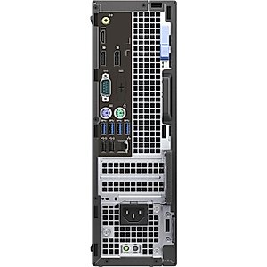 Dell Optiplex 5040 Small Form Desktop, Intel Quad Core i5 6500 3.2Ghz, 8GB DDR3, 1TB Hard Drive, HDMI, Windows 10 (Renewed)