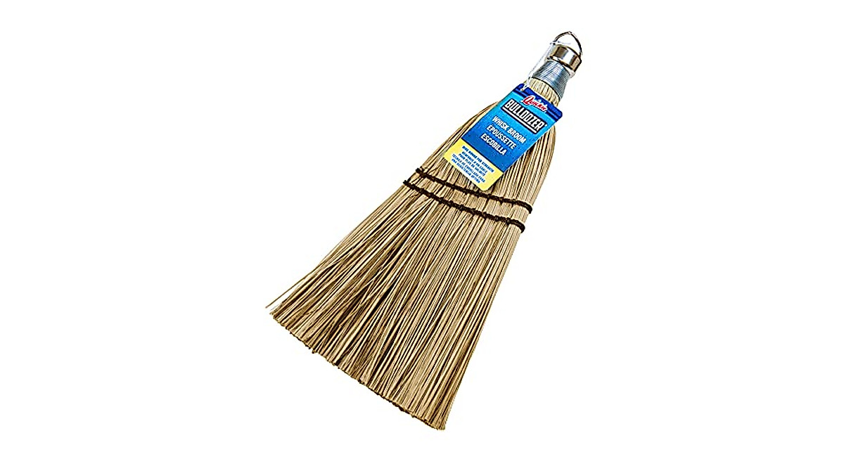Quickie Professional Wire Wound Corn Whisk Broom, Wire Wound Bristles ...