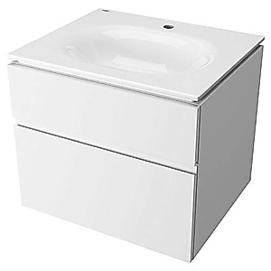 American Standard 1297001.020 Studio S 24-inch Vanity Top Sink – Center Hole, White