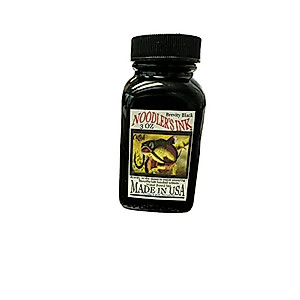Noodler's Fountain Ink, 3 oz Bottle, Bernanke Black (19066)