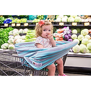 Carseat Canopy Cover | Stretch Jersey Fabric Doubles as a Convenient Breastfeeding or Shopping Cart Cover | Car Seat Canopy for Baby Girls and Boys!