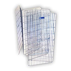 Petmate 30-Inch by 24-Inch 8-Panel Exercise Pen with Step Through Door,Black