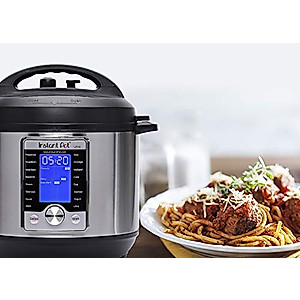 Instant Pot Ultra, 10-in-1 Pressure Cooker, Slow Cooker, Rice Cooker, Yogurt Maker, Cake Maker, Egg Cooker, Sauté, and more, Includes App With Over 800 Recipes, Stainless Steel, 6 Quart