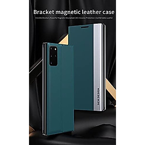 YukeTop Cover for Oppo Reno2 Case, Smart Flip Case, with Stand, Leather + PC, Cover Protection for Oppo Reno2.(Yellow)