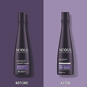 Nexxus Keraphix Conditioner Keraphix with ProteinFusion for Damaged Hair With Keratin Protein and Black Rice 13.5 oz
