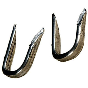 The Hillman Group 122659 Hillman Double Point Tack Staple No. 5 Aluminum Viewpack 1/2 Oz, No Size, No Color