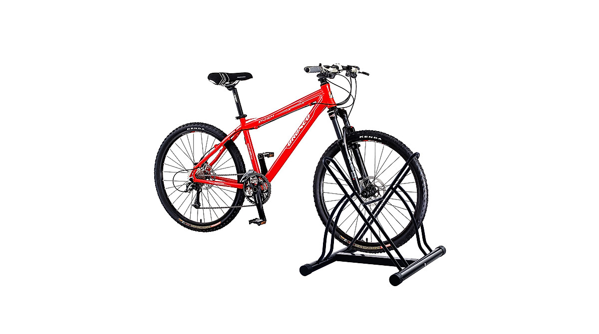 RAD Cycle Mighty Rack - Heavy Duty Two Bike Stand for Secure Storage