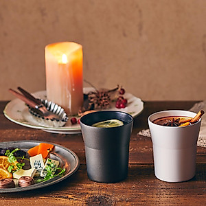 Kyocera 10 oz Ceramic Coated Tumbler - White