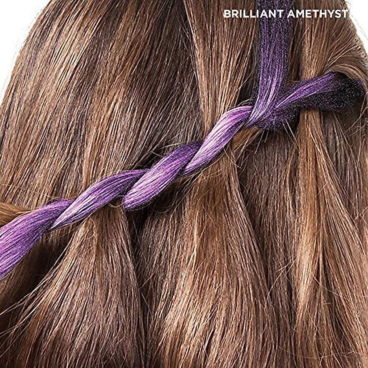 Clairol Color Crave Temporary Hair Color Makeup, Brilliant Amethyst Hair Color, 1 Count