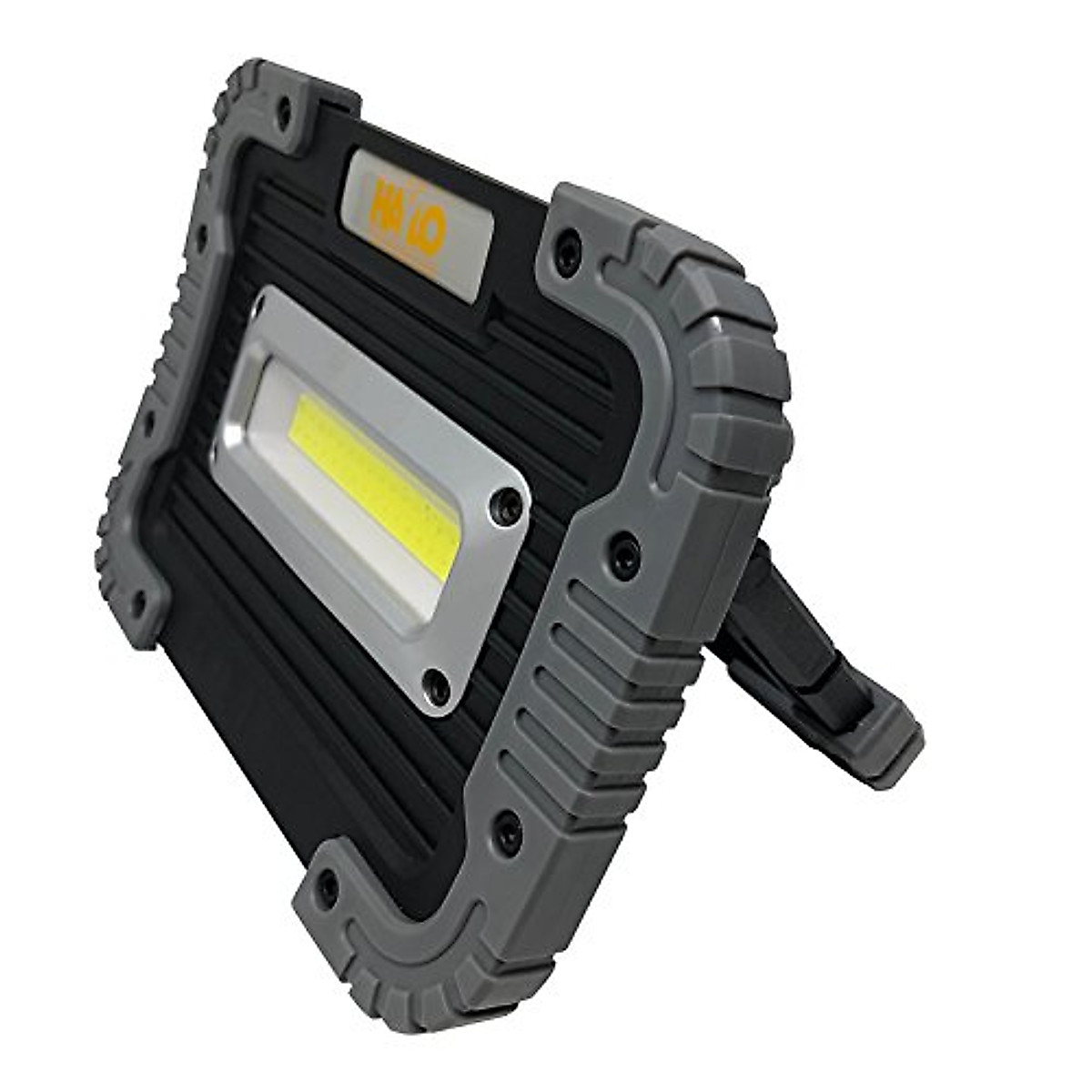 Boundery Big Block Portable LED COB Floodlight - Ultra Bright - 10 WATT - 500 Lumen, Water Resistant, Battery-Powered Work Light, Indoor/Outdoor Lantern for Camping, Car Repair, Construction (1 Pack)