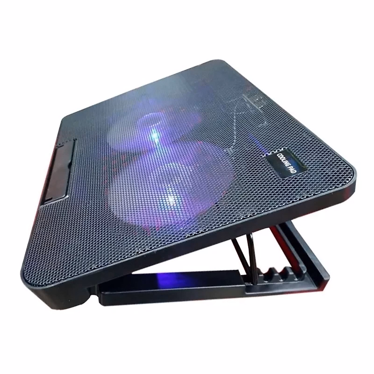 Laptop Cooler Cooling Pad, Dual Fan USB Powered Gaming Cooling Pad Stand High Speed Laptop Cooling Pad for 14in 15in 17in Devices