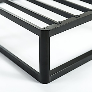 ZINUS Quick Lock Metal Smart Box Spring, 7.5 Inch Mattress Foundation, Strong Metal Structure, Easy Assembly, King, White