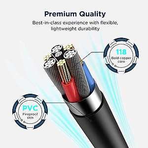 axGear Link Cable for Oculus Quest 15 Feet 5 Meter Data Transfer USB Type-C USB 3.2