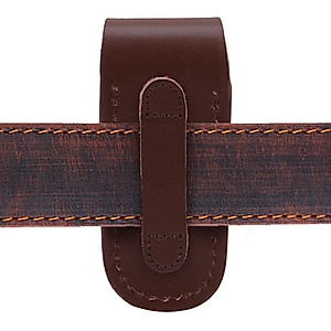 Knife Sheath, 4.7 '' Folding Knife Holster PU Leather Belt Knife Pouch for Outdoor Hunting Camping