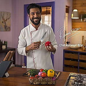 Victorinox Swiss Modern Wood Chef's Knife - Elegant, Timeless Chef's Knife with Wooden Handle - 6"