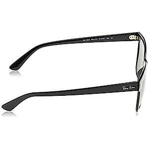 Ray-Ban Rb4323 Square Sunglasses, Black/G-15 Green, 51 mm