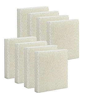 ITidyHome Humidifer Wicking Filter Replacement for Honeywell Filter T,HEV615 and HEV620 Humidifier,Compatible with Part # HFT600 Filter (8 Pack)