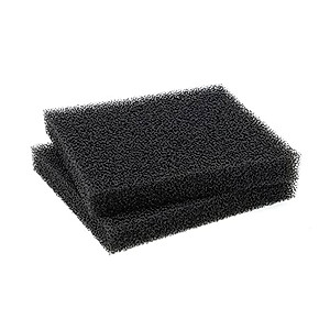 AFACYGN Aquarium Bio Filter Media Sponge with Ceramic Media Kit for ML350, Foam Filter Pad Inserts and Ceramic Ring for ML350 (2 Sponge + 2 Bag Ceramic Ring)