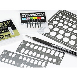 TAMIYA Fine Engraving Blade 0.5mm TAM74138 Knives/Blades