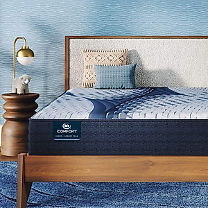 Serta iComfort - Elana 11.5" Firm Queen Memory Foam Mattress - Pressure-Relieving, Cooling, and Supportive for a Restorative Sleep - 100 Night Trial, CertiPUR-US Certified