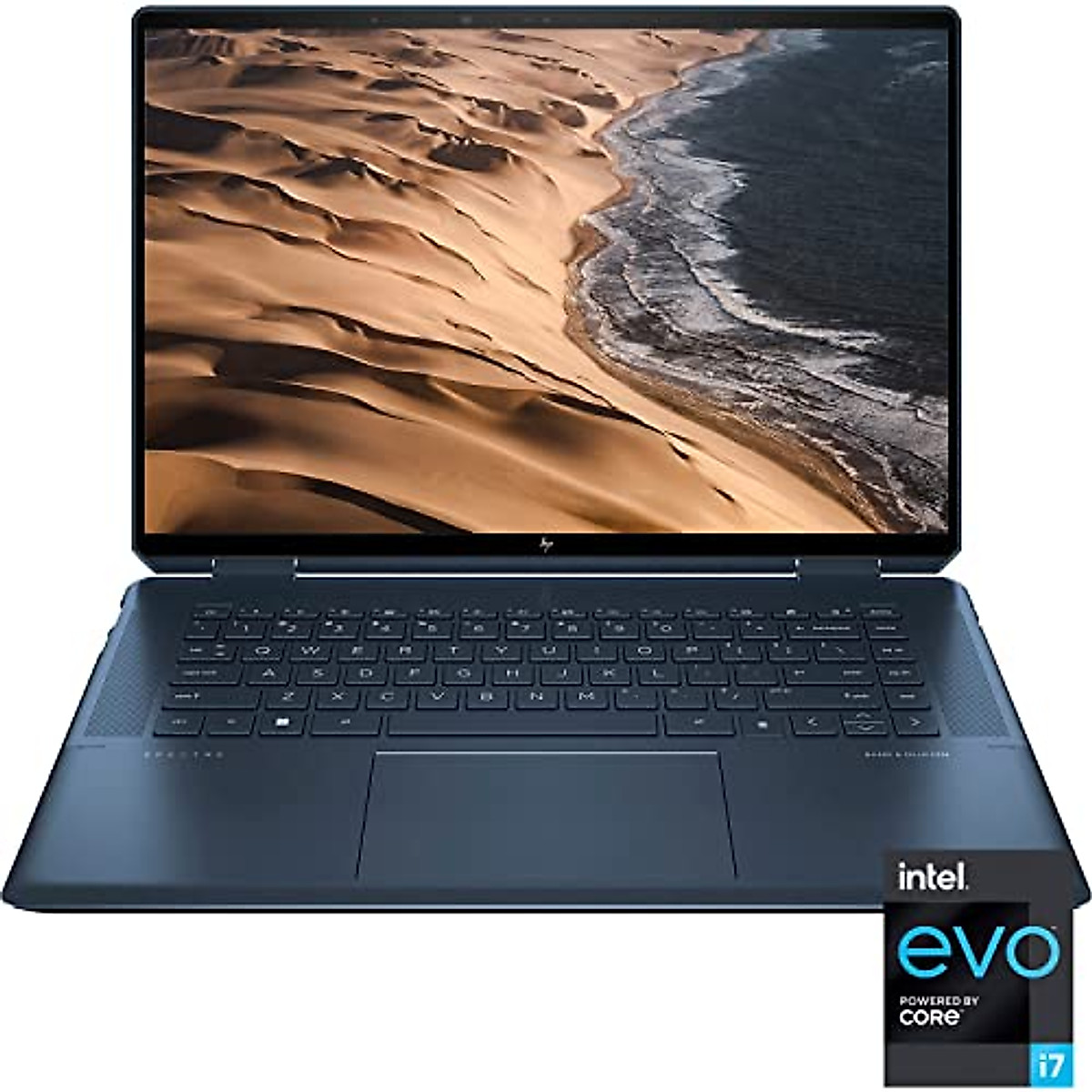 HP Spectre X360 2-in-1 Touchscreen Laptop, 16" 3K+ Touchscreen, Intel Core i7-12700H, 16GB RAM, 512GB SSD, Webcam, FP Reader, Tilt Pen Included, Win11 Home (Renewed)