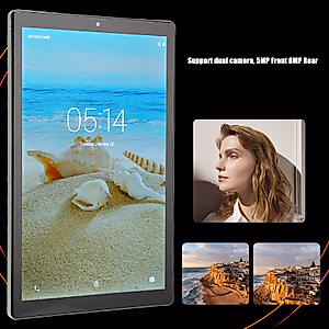 Airshi Game Tablet, 8 Core CPU Green 3G Network Tablet PC for Student Entertainment (US Plug)