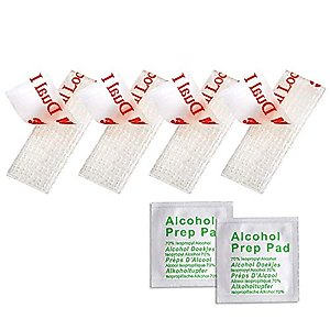 YiePhiot EZ Pass/IPass/IZoom/SunPass Mounting Strips 4 Pcs (2 Sets), Peel and Stick Adhesive Strips Dual Lock Tape