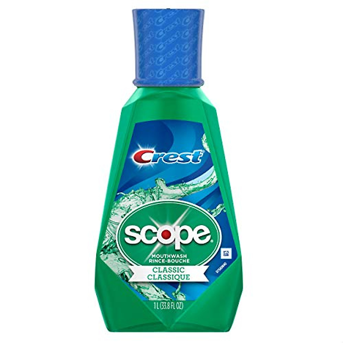 Crest Scope Classic Mouthwash, Original Formula, 1 L