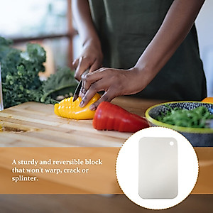 Cabilock Stainless Steel Cutting Board for Baby Food Meat Cheese Fruit Vegetables Metal Kitchen Chopping Board Heavy Duty Kitchen Butcher Block