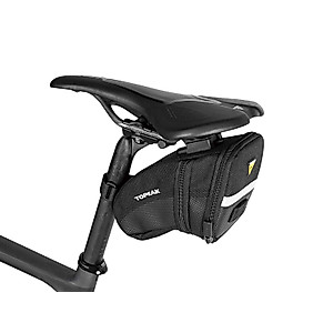 Topeak Aero Wedge Pack, w/ Fixer F25, Medium , Black