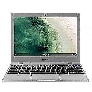 Samsung Electronics Chromebook 4 (2021 Model Without SD Slot) 11.6" Intel UHD Graphics 600, Intel Celeron Processor N4020, 4GB, 32GB, Wi-Fi - Platinum Titan (XE310XBA-KC1US) (Renewed)