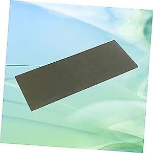 GLSTOY 2 Pcs Electrode Plate Experimental Device Zinc Strips Zinc Electrode Strip Zinc Plate Fruit Battery Plate Material Battery Material Battery Tester Fruit Material Silver