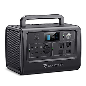 BLUETTI Portable Power Station EB70S, 716Wh LiFePO4 Battery Backup w/ 4 800W AC Outlets (1,400W Peak), 100W Type-C, Solar Generator for Road Trip, Off-grid, Power Outage (Solar Panel Optional)